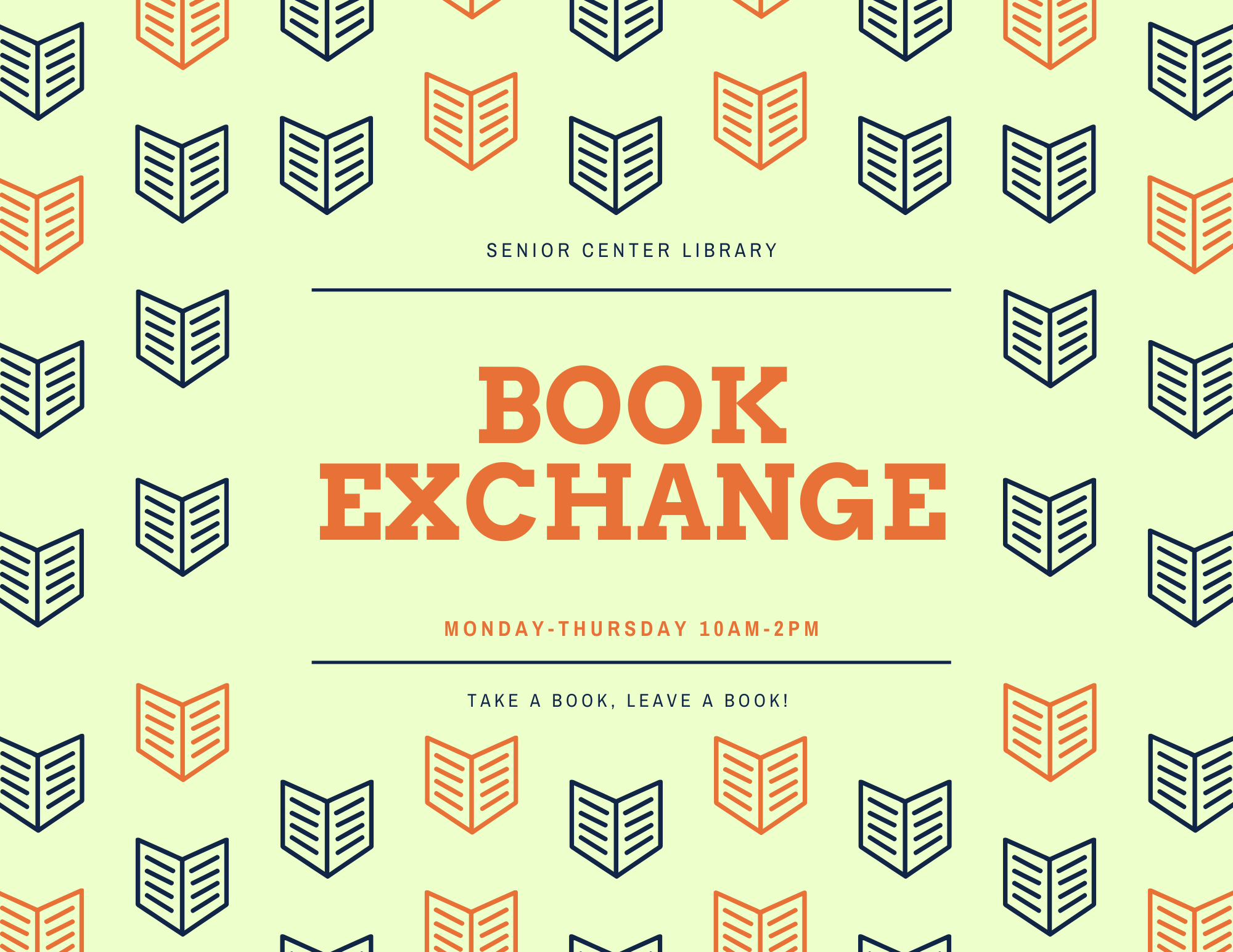 Book exchange – Springville Senior Center
